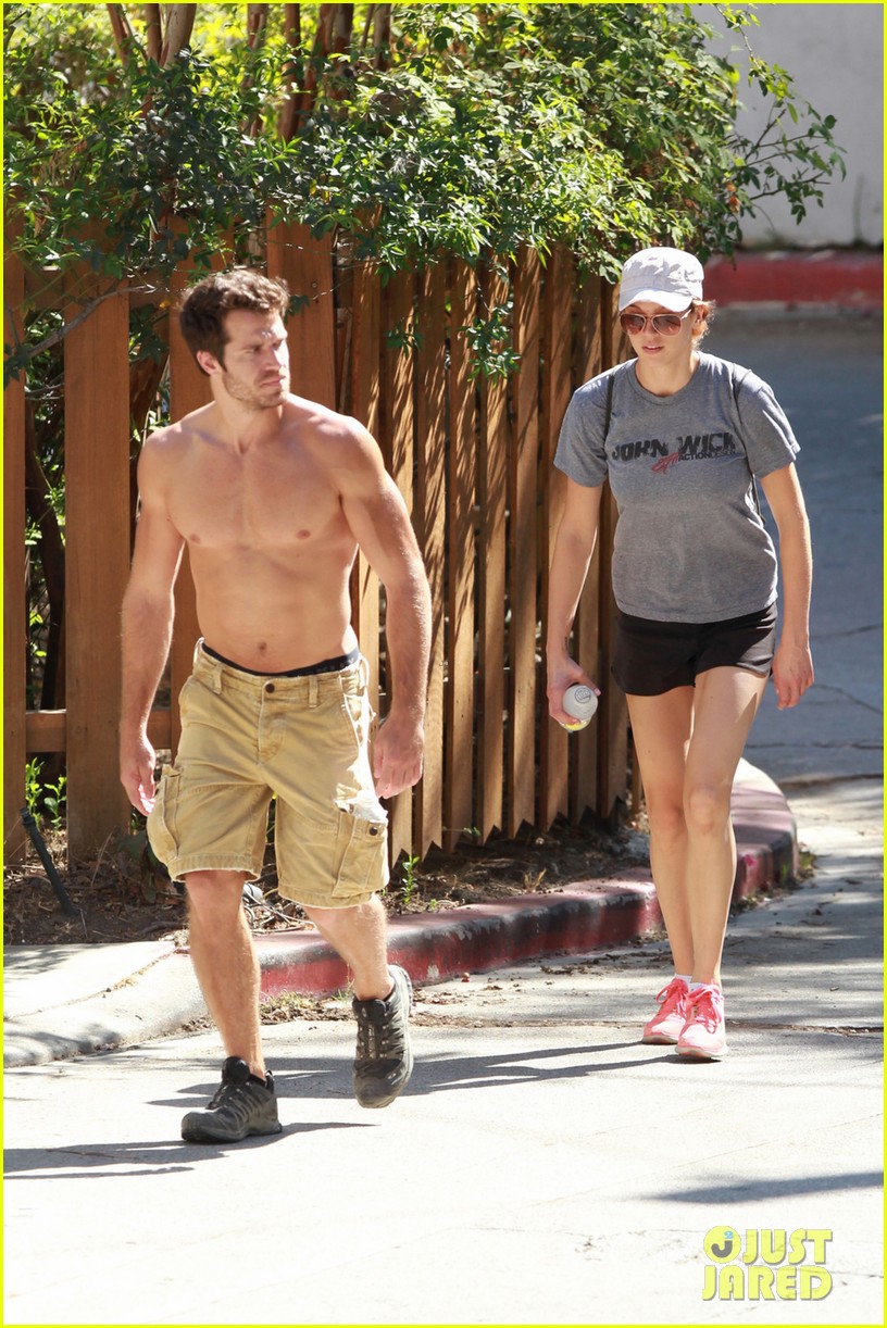 Adrianne Palicki & Shirtless Fiance Jackson Spidell Go Hiking!: Photo ...