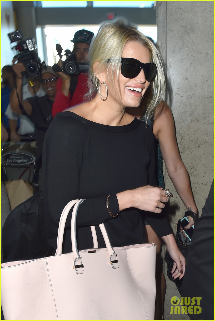 Jessica Simpson Misses Huband Eric Johnson & Son Ace - See Their ...