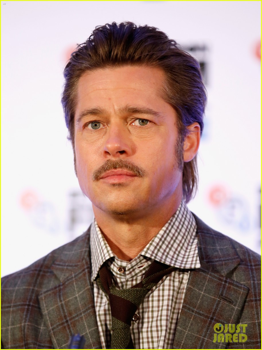 Brad Pitt is a Tough Guy to Punch, Says Co-Star Logan Lerman: Photo ...