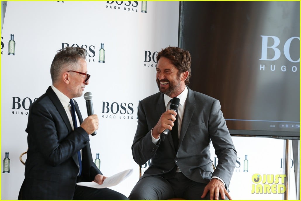 Gerard Butler Launches His New BOSS Bottled Campaign!: Photo 3210736 ...