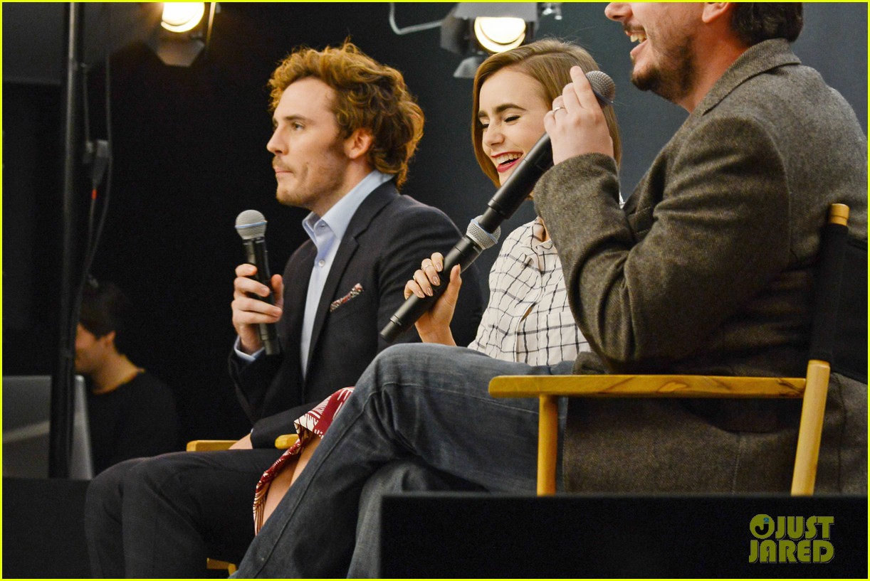 Lily Collins Used Her Own Personality To Make Sam Claflin Laugh In ...