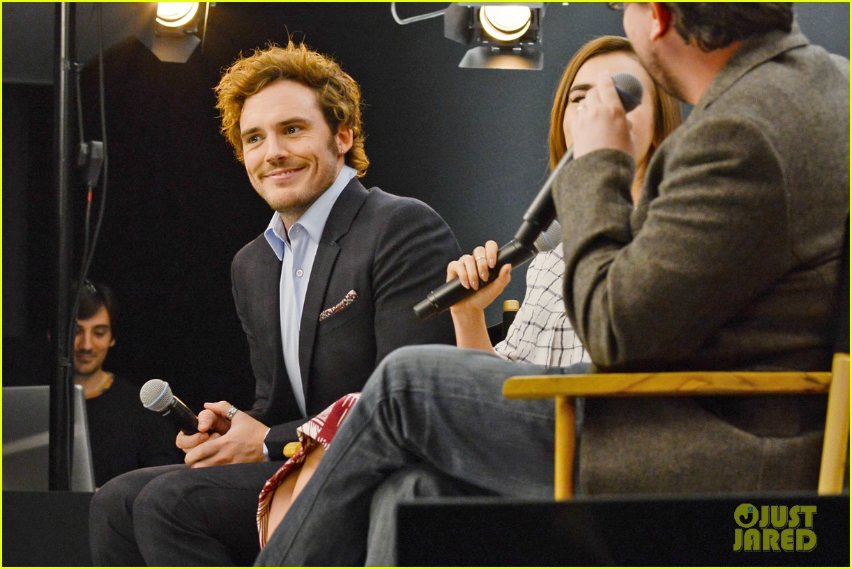Lily Collins Used Her Own Personality To Make Sam Claflin Laugh In ...