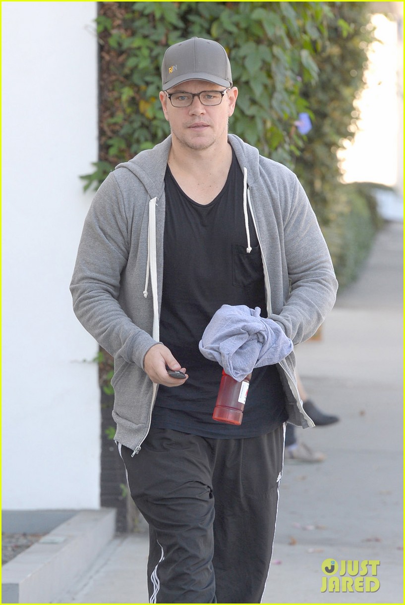 Matt Damon Fits In an Intense Workout Before the Weekend: Photo 3226954 ...