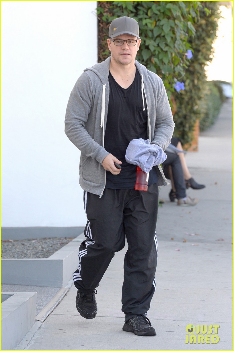 Matt Damon Fits In an Intense Workout Before the Weekend: Photo 3226955 ...