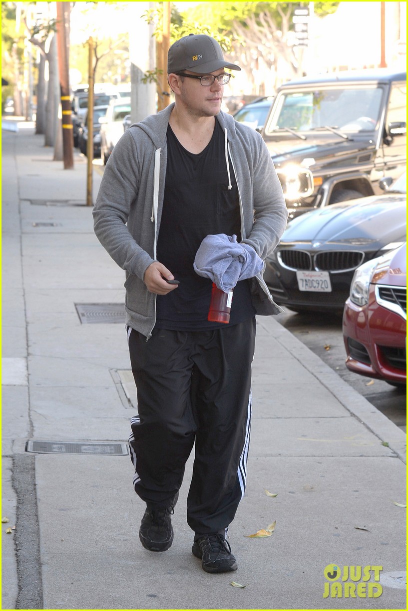 Matt Damon Fits In an Intense Workout Before the Weekend: Photo 3226958 ...