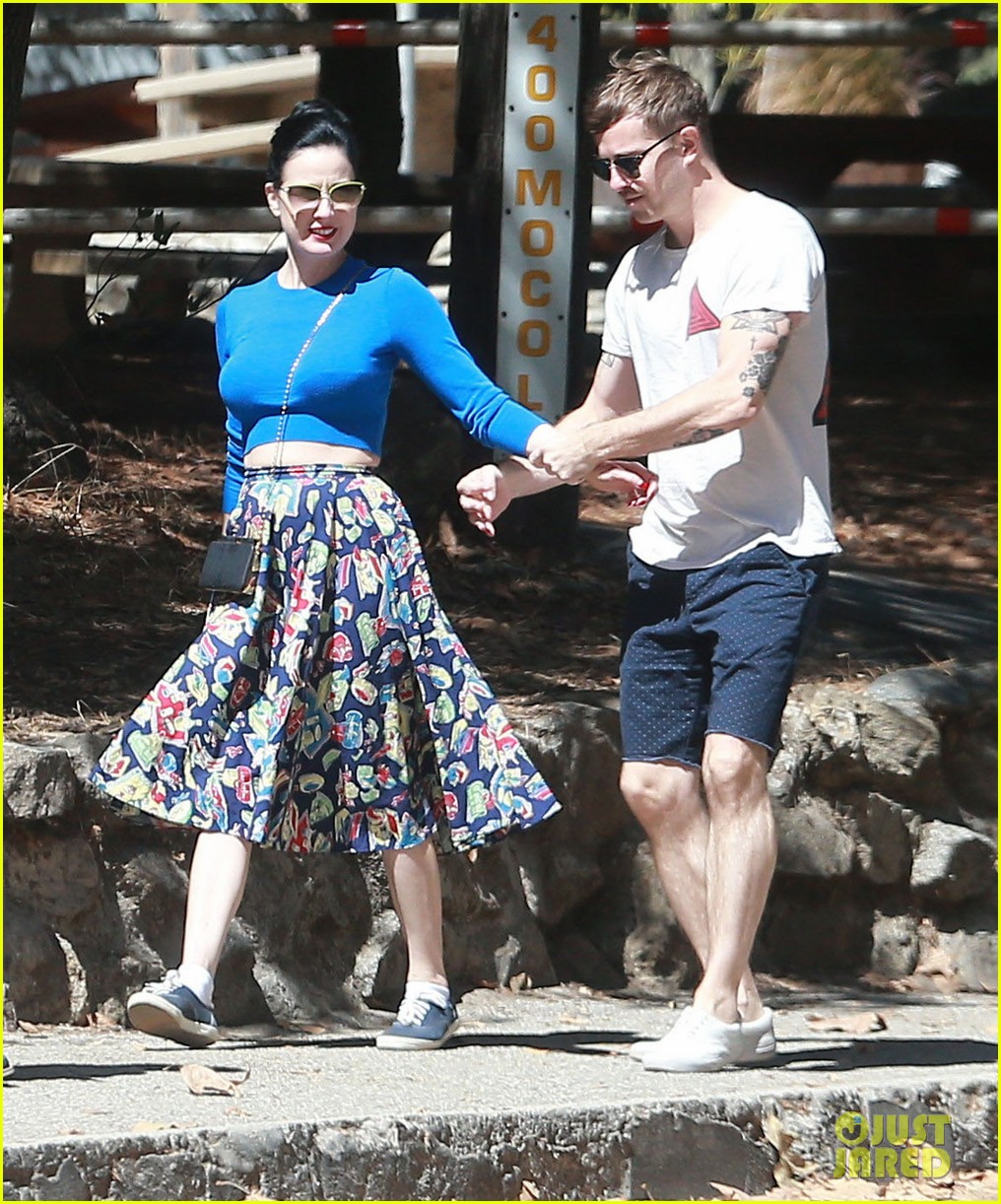 Dita Von Teese Takes Post-Birthday Stroll with Adam Rajcevich: Photo ...