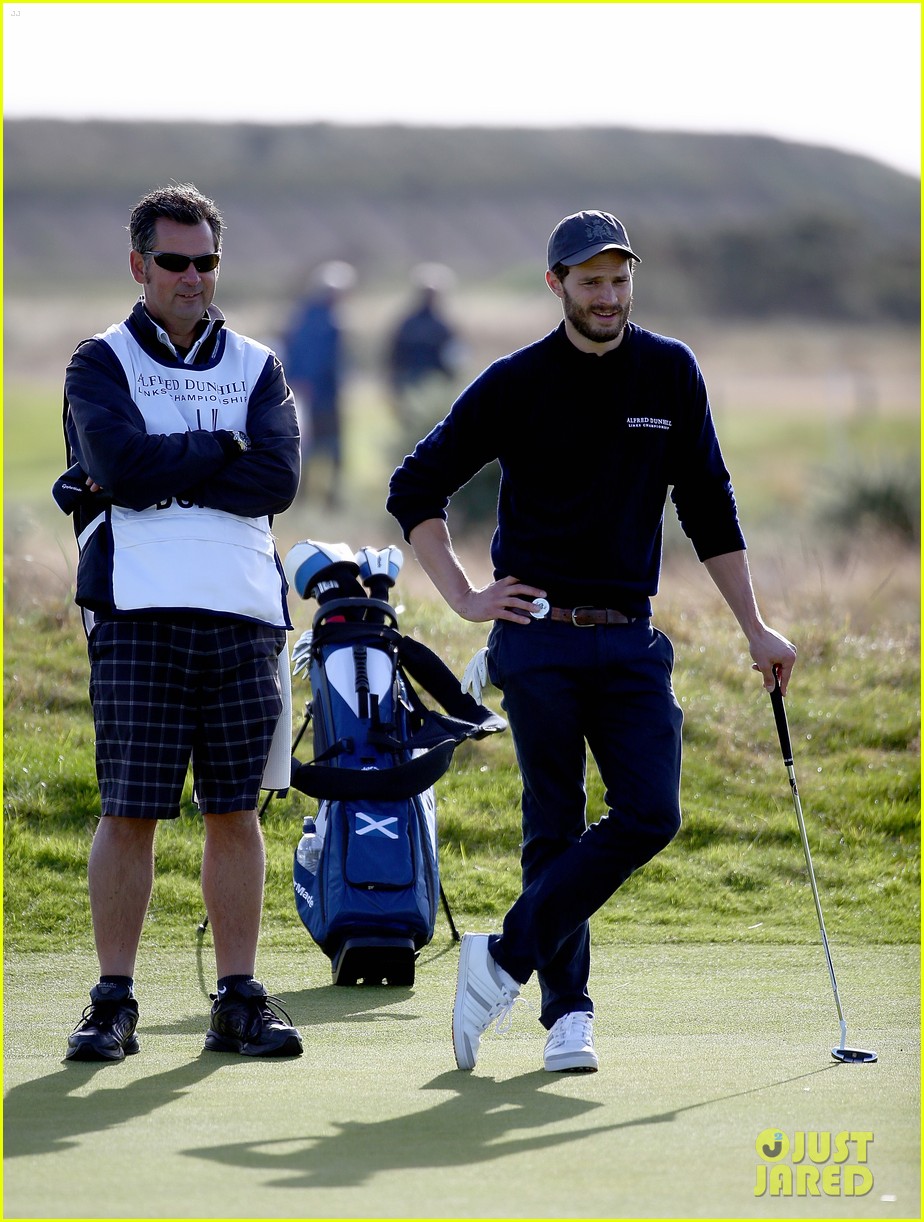 Jamie Dornan Plays a Round of Golf with Other Celebs - See the Action ...