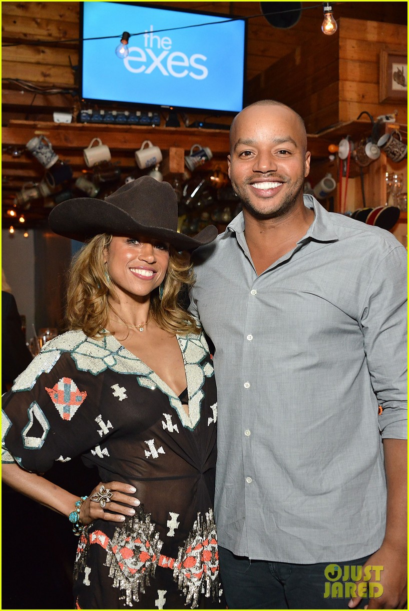 Clueless' Donald Faison & Stacey Dash Reunite at 'Exes' Party: Photo ...