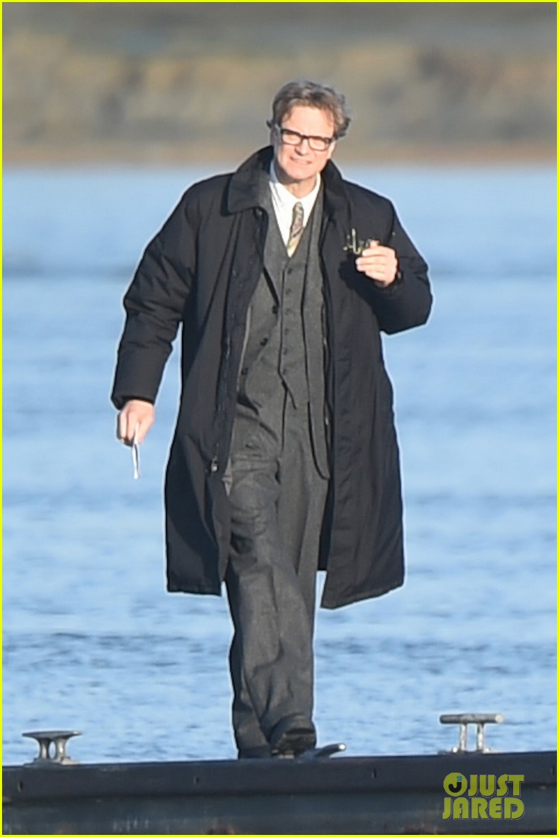 Colin Firth Gets Frustrated with Dominic West on the 'Genius' Set ...