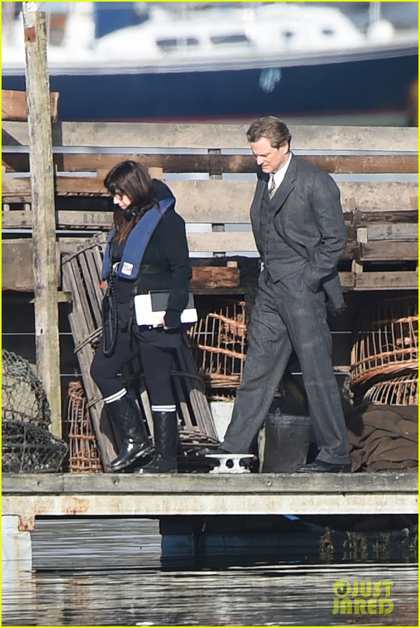 Colin Firth Gets Frustrated with Dominic West on the 'Genius' Set ...