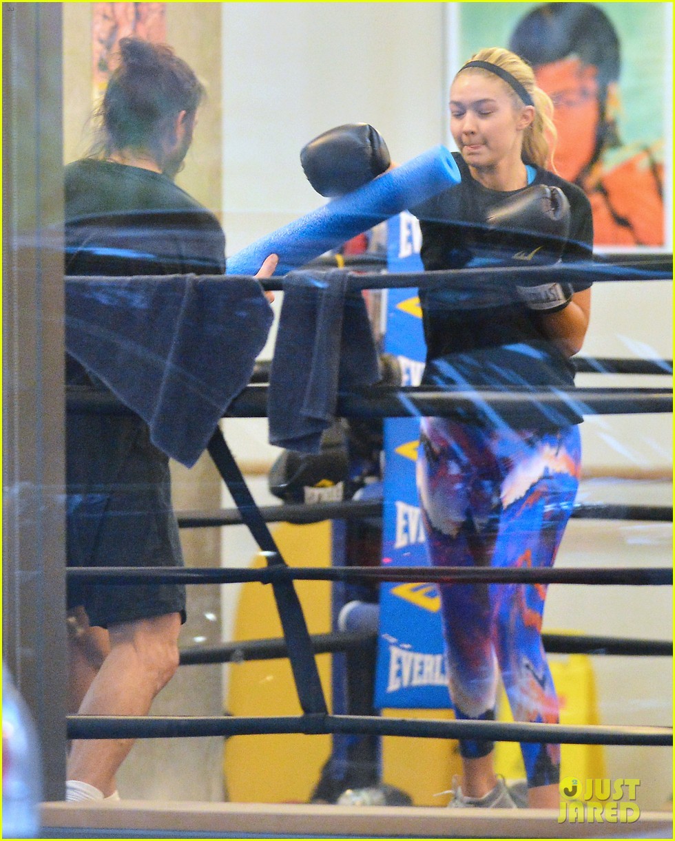 Gigi Hadid Puts Her Energy Into Boxing Workout: Photo 3216602 | Photos ...