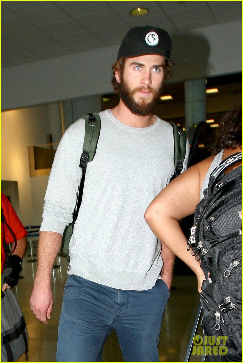 Liam Hemsworth & Josh Hutcherson Arrive in L.A. Ahead of 'Mockingjay ...