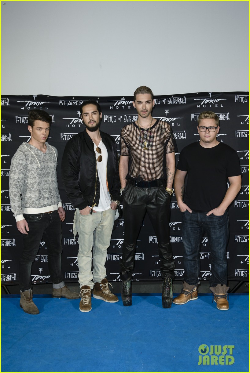 Tokio Hotel Celebrate 'Kings Of Suburbia' Release at Berlin Press Conference & Photo Call ...