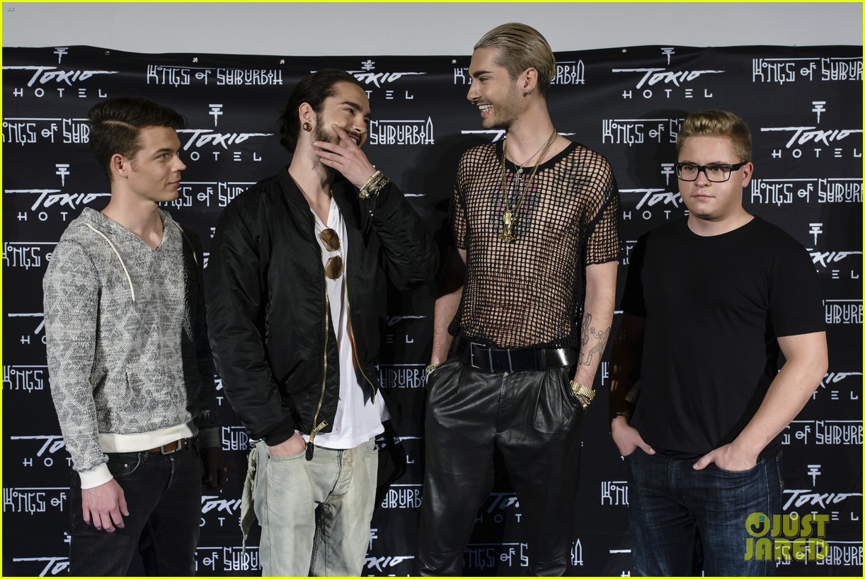 Tokio Hotel Celebrate 'Kings Of Suburbia' Release at Berlin Press Conference & Photo Call ...