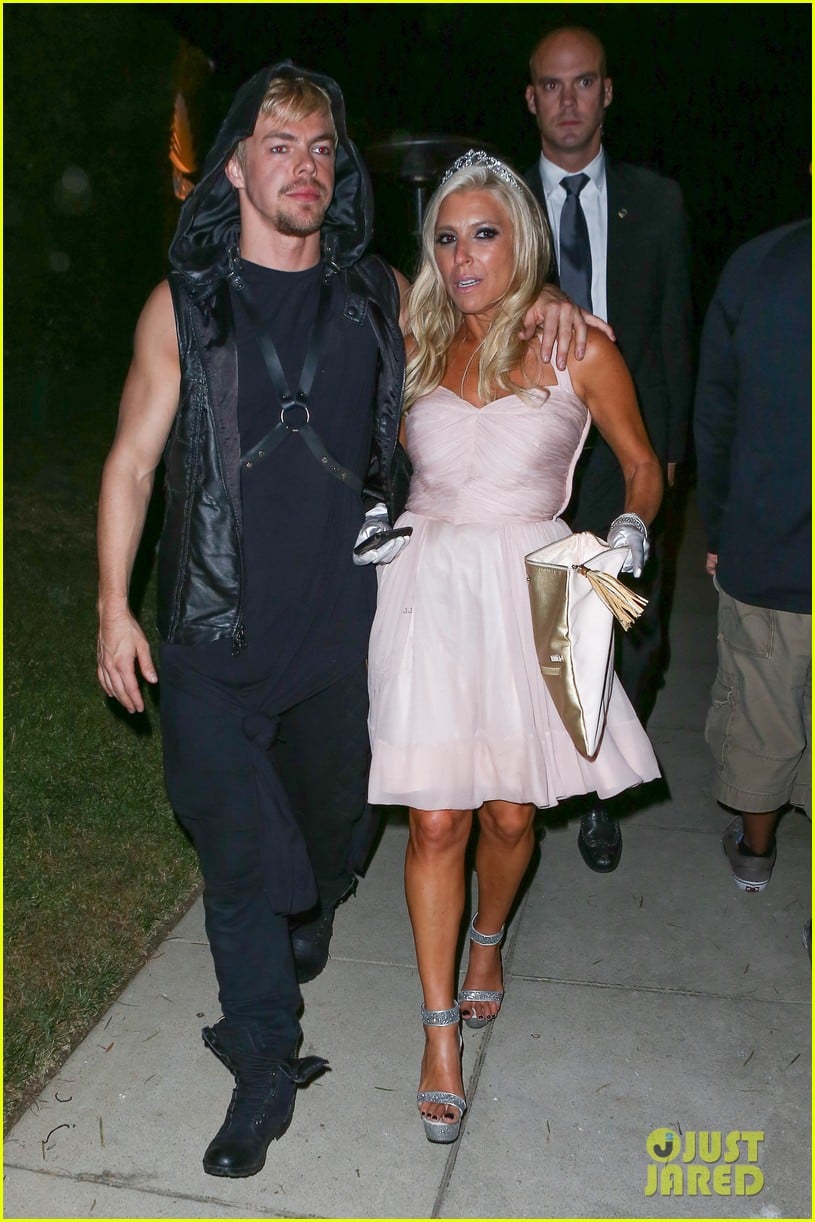 Derek Hough & Rachel Zalis Get Into Halloween Spirit at Casamigos Party ...
