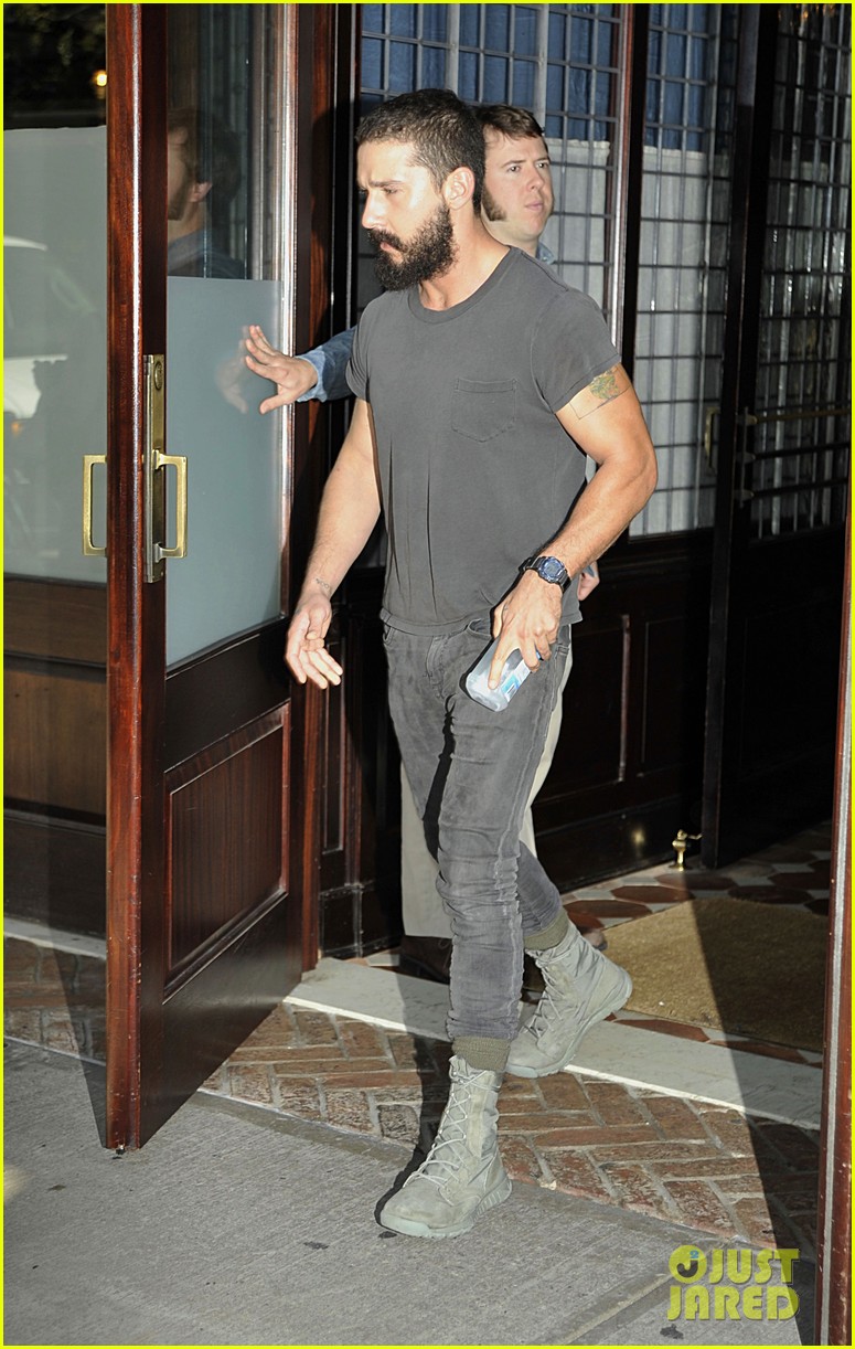 Shia LaBeouf Got a Tooth Removed Just for His 'Fury' Role: Photo ...