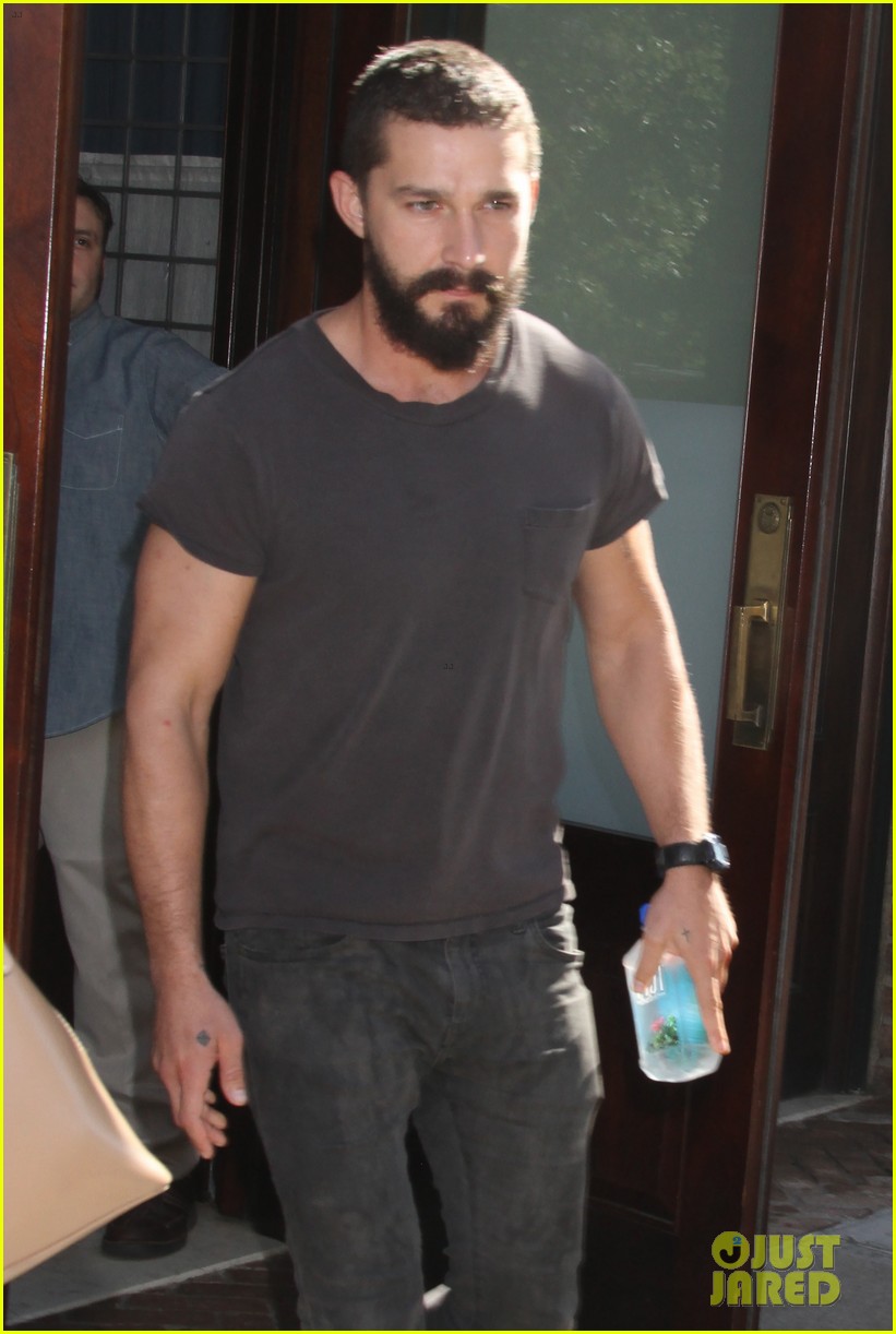 Shia LaBeouf Got a Tooth Removed Just for His 'Fury' Role: Photo ...