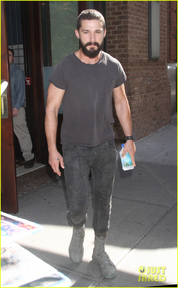 Shia LaBeouf Got a Tooth Removed Just for His 'Fury' Role: Photo ...