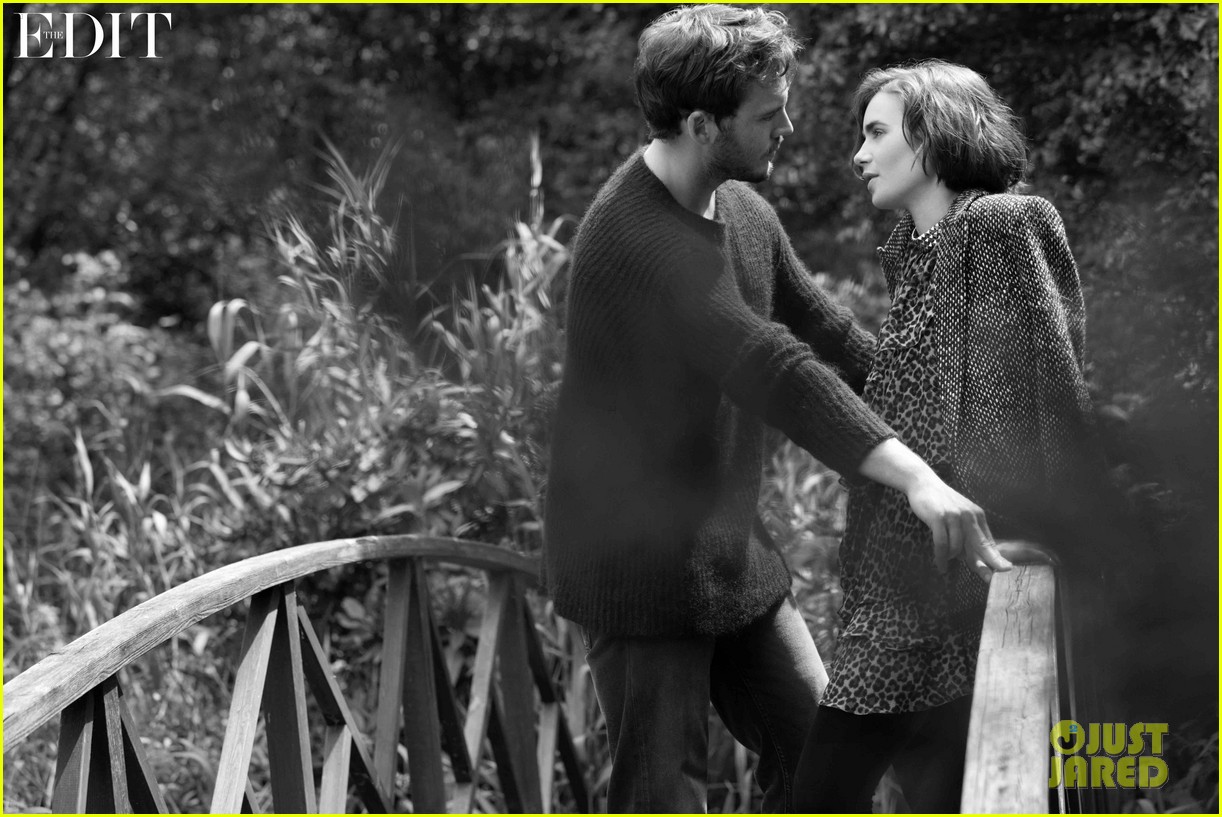 Lily Collins & Sam Claflin Get Romantic for Net-A-Porter's 'Edit' Mag ...