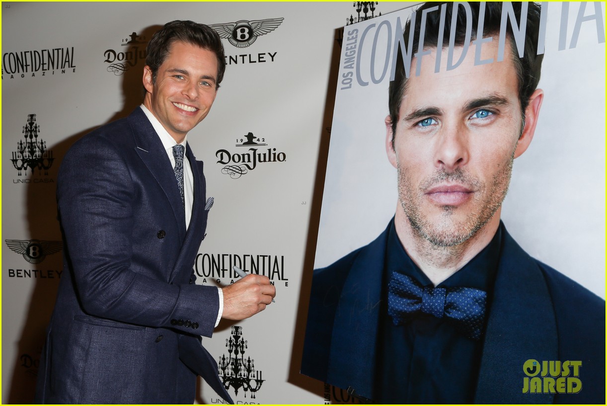 James Marsden is Handsome Host at 'Los Angeles Confidential' Men's ...
