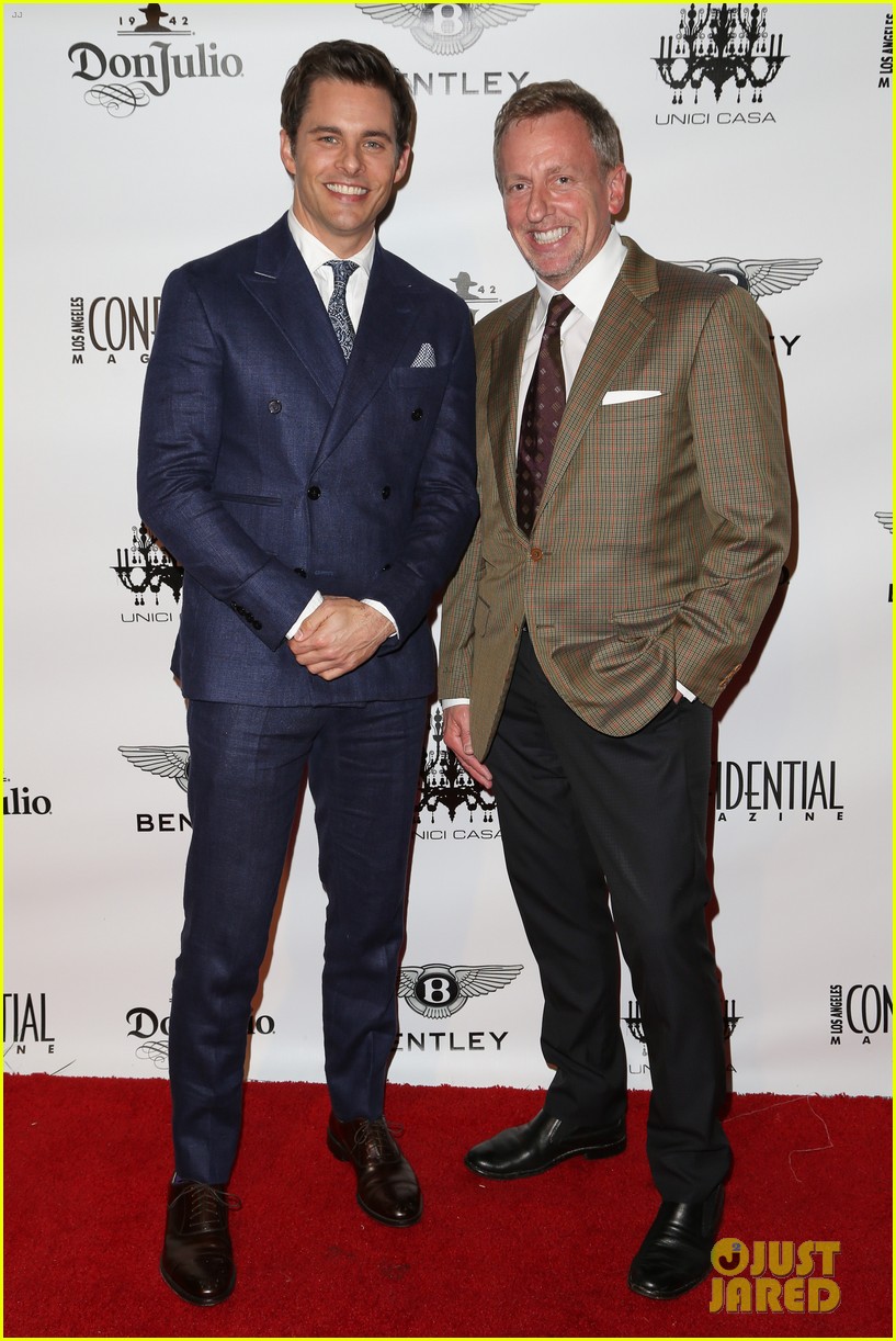 James Marsden is Handsome Host at 'Los Angeles Confidential' Men's ...