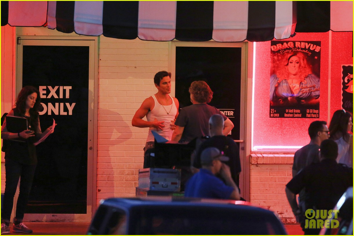 'Magic Mike XXL' Guys Film Nightclub Scenes at a Drag Revue: Photo ...