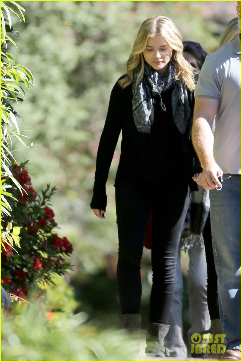 Chloe Moretz Visits The Haunted Forest in Atlanta: Photo 3230860 ...