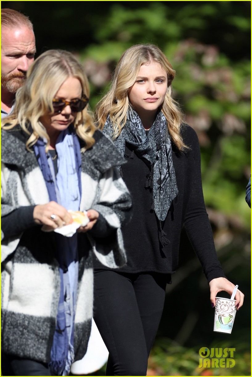 Chloe Moretz Visits The Haunted Forest in Atlanta: Photo 3230867 ...