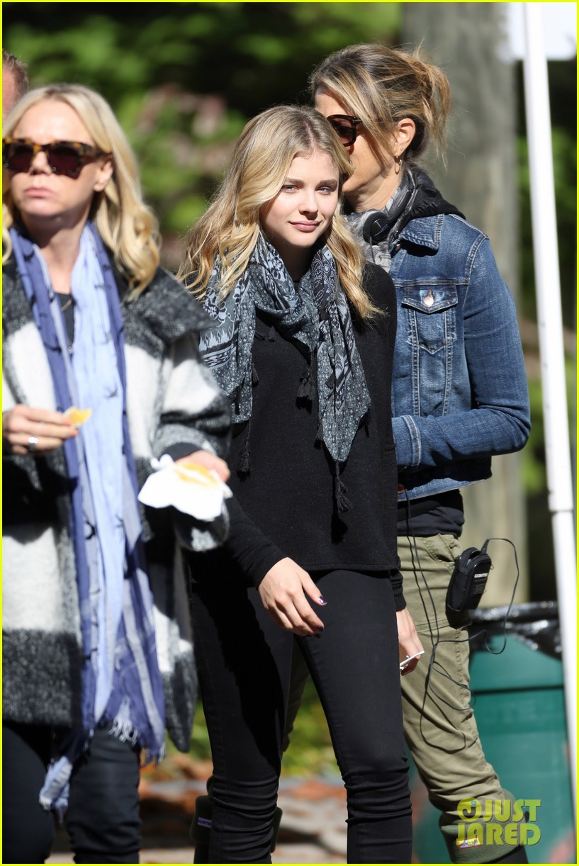 Chloe Moretz Visits The Haunted Forest in Atlanta: Photo 3230870 ...