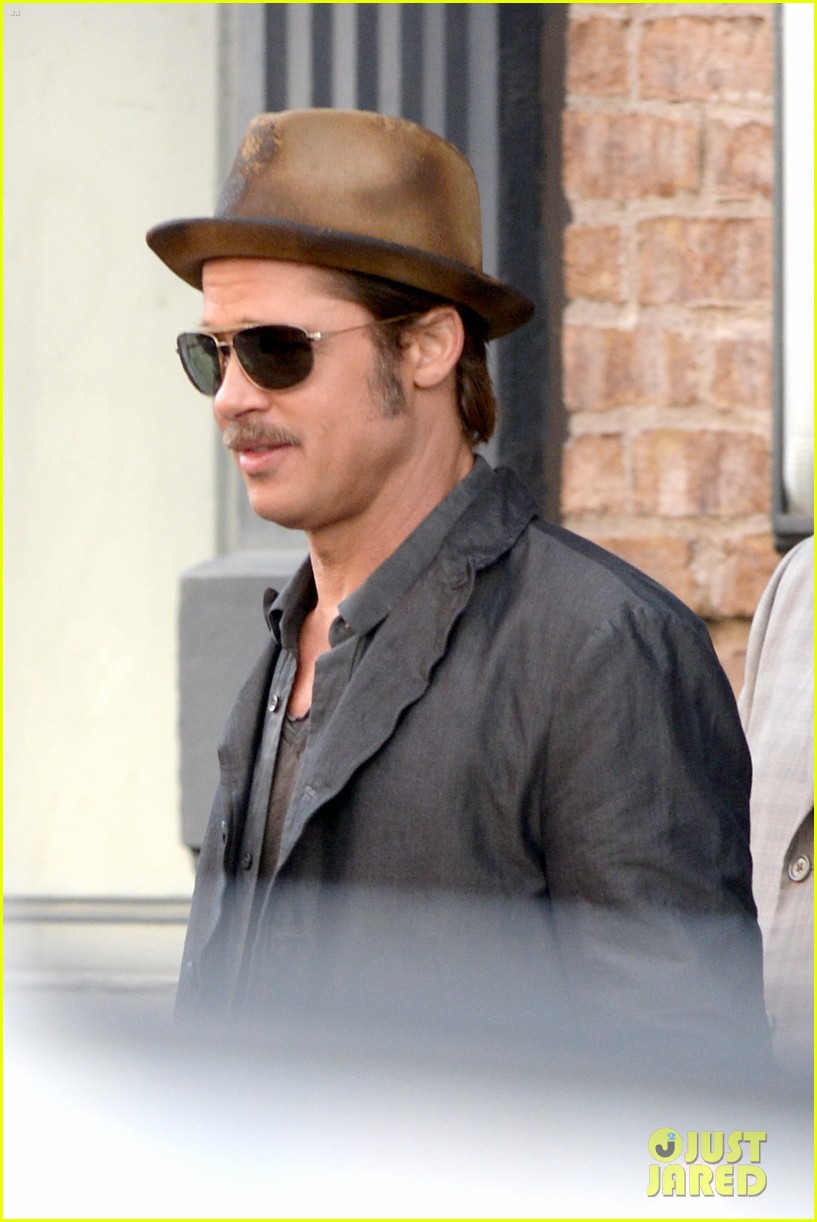 Brad Pitt's 'Fury' Cast Members Were All Vying For His Attention On Set ...