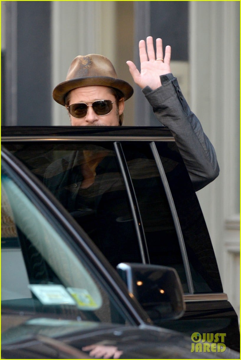 Brad Pitt's 'Fury' Cast Members Were All Vying For His Attention On Set ...