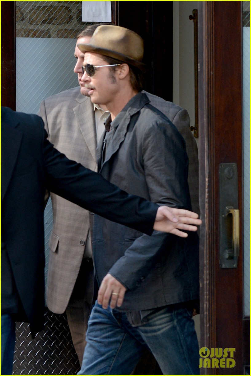 Brad Pitt's 'Fury' Cast Members Were All Vying For His Attention On Set ...