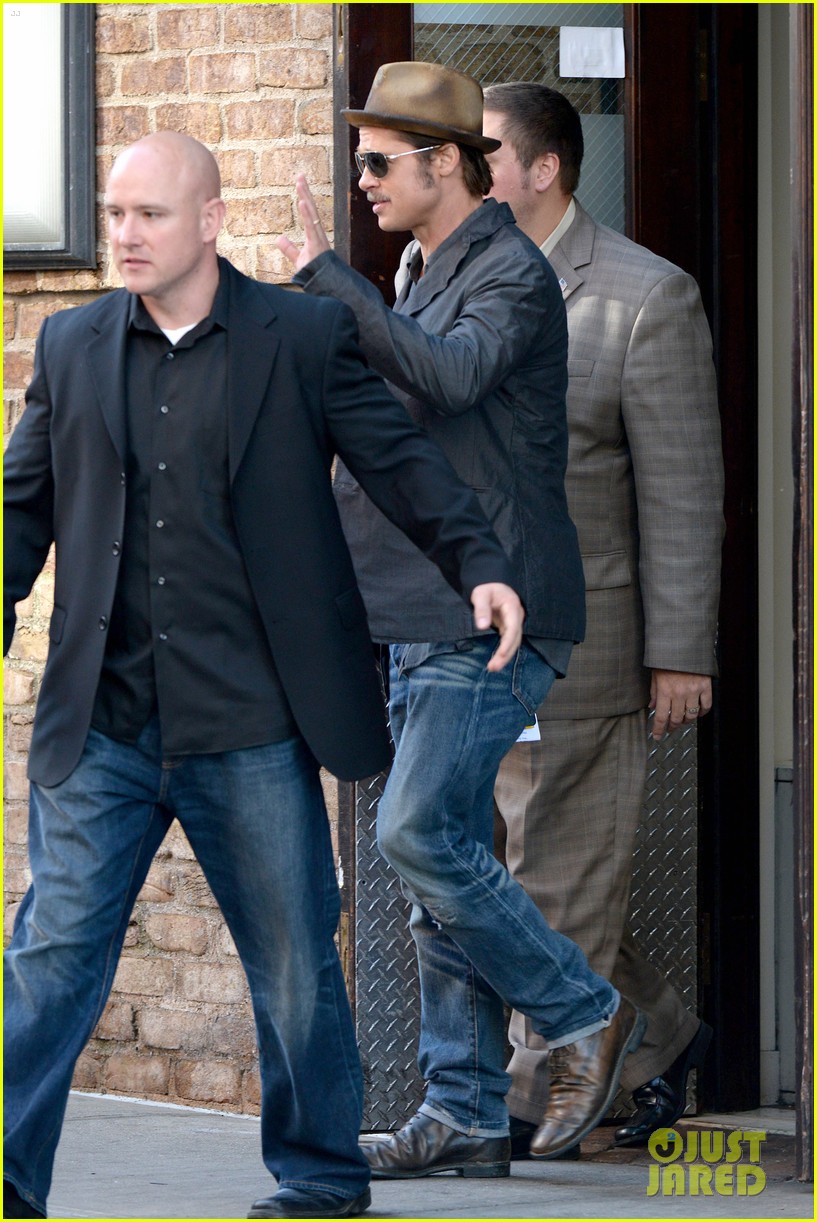 Brad Pitt's 'Fury' Cast Members Were All Vying For His Attention On Set ...