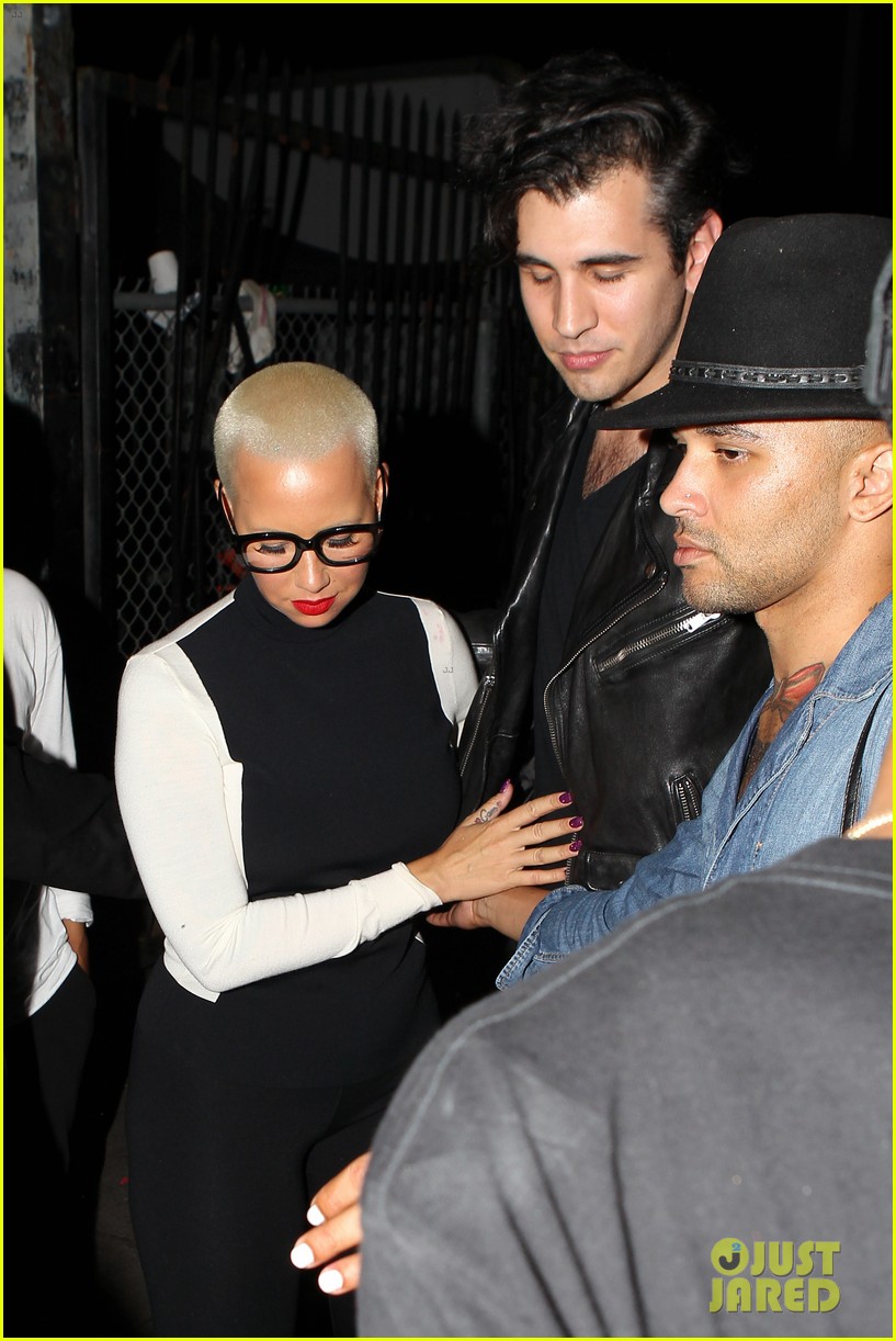 Amber Rose Grinds Up on Nick Simmons, Leaves Club with Him: Photo ...