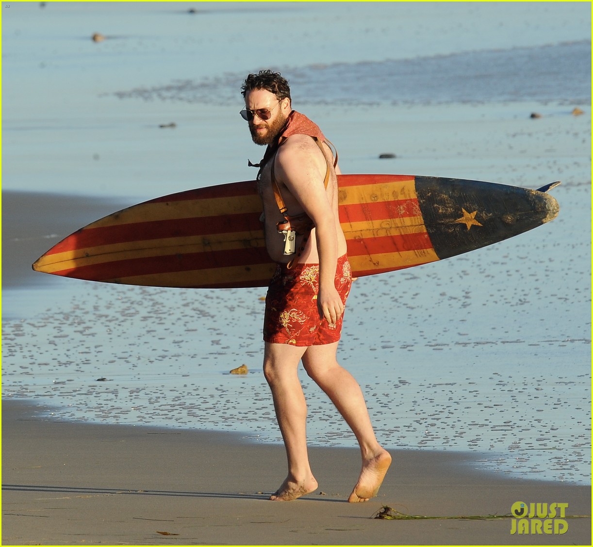 Shirtless Seth Rogen is Locked & Loaded For 'Zeroville' Scenes: Photo ...
