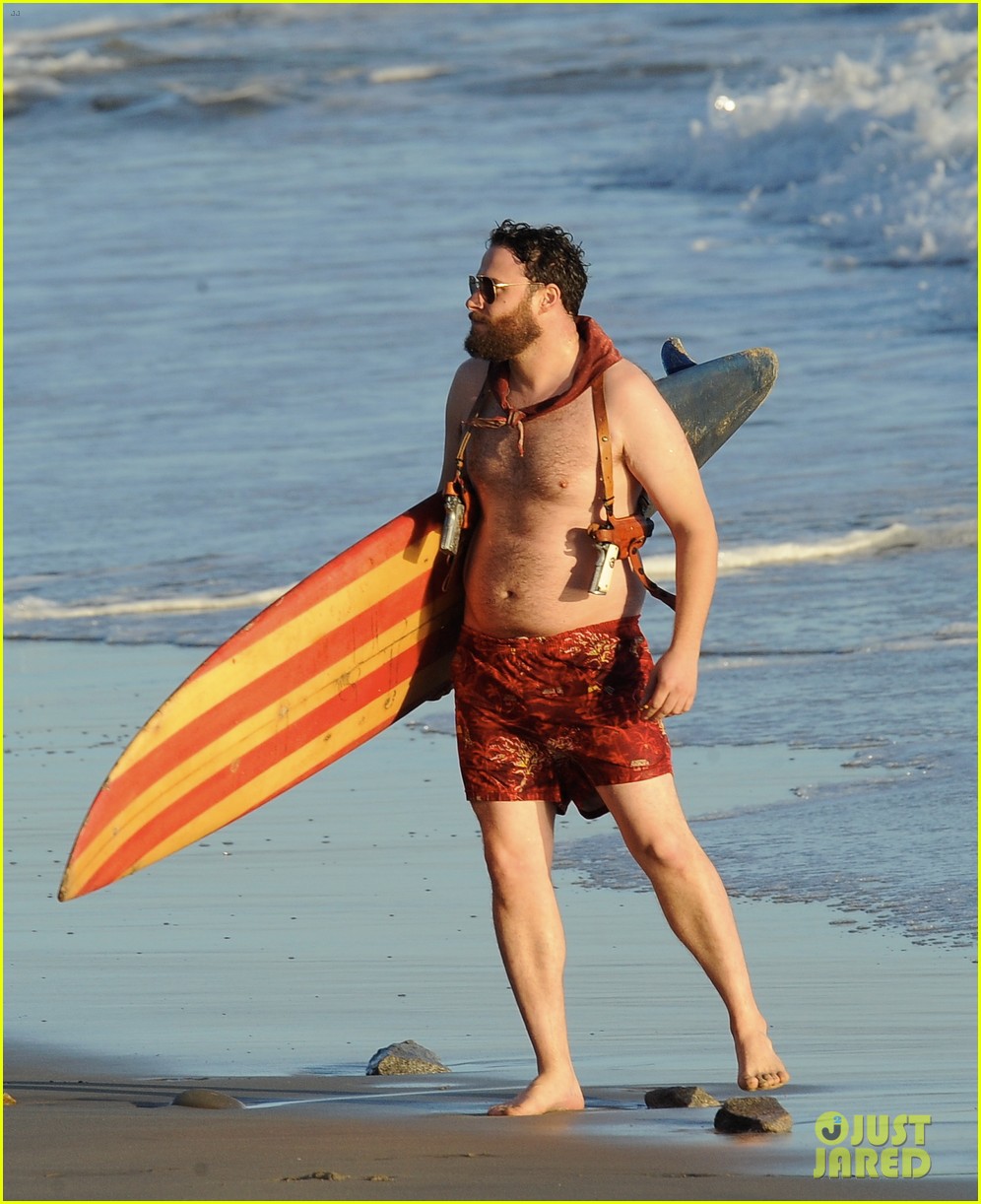 Shirtless Seth Rogen is Locked & Loaded For 'Zeroville' Scenes: Photo ...