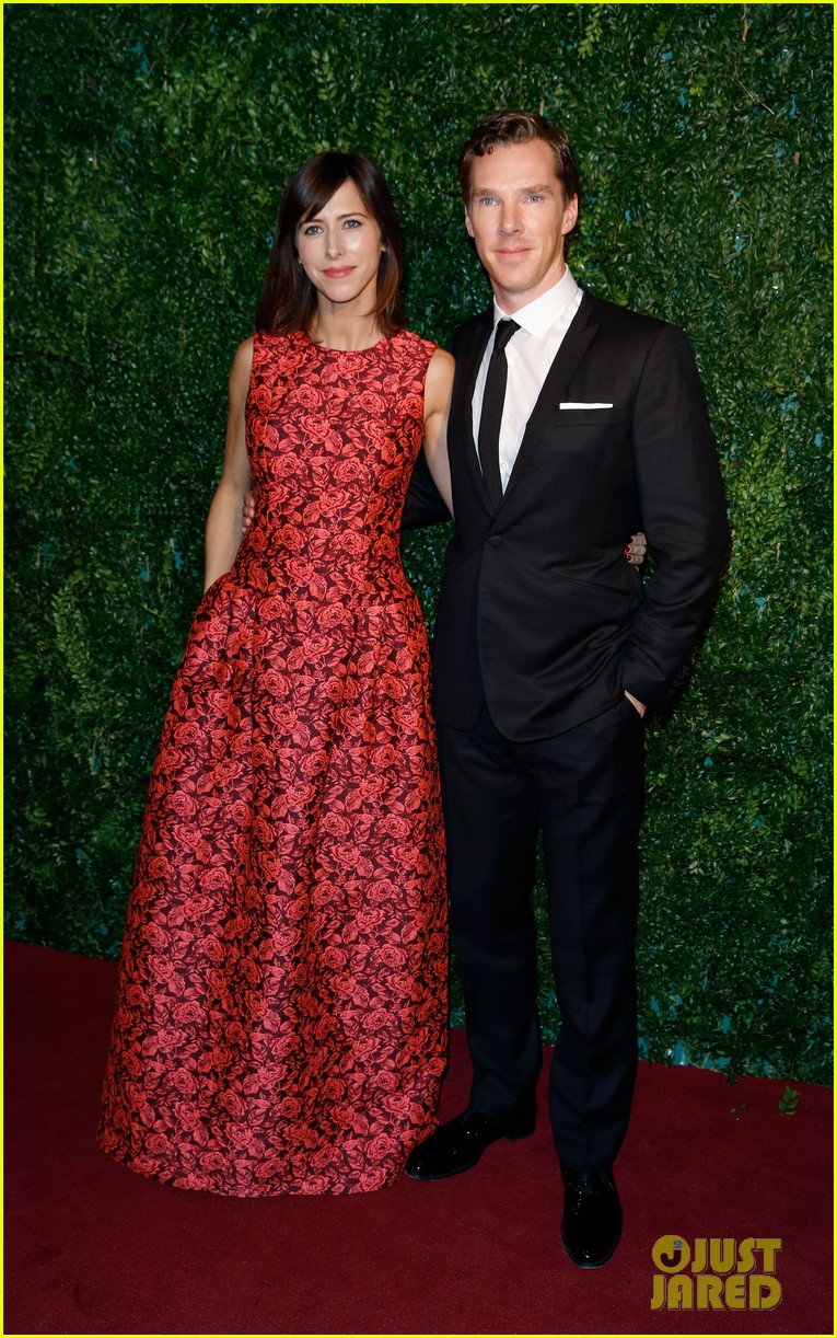 Benedict Cumberbatch & Fiancee Sophie Hunter Look So in Love at London ...