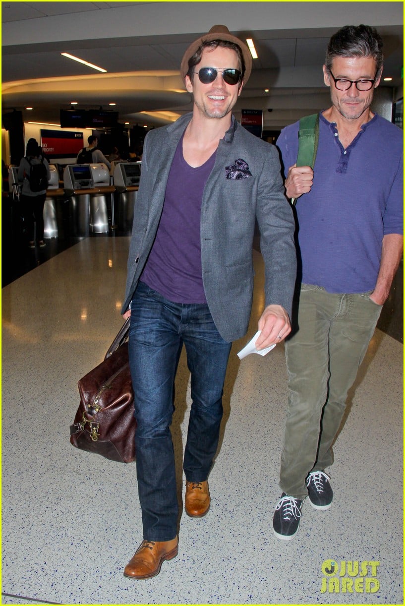 Matt Bomer & Simon Halls Are One Happy Jet-Setting Couple!: Photo ...