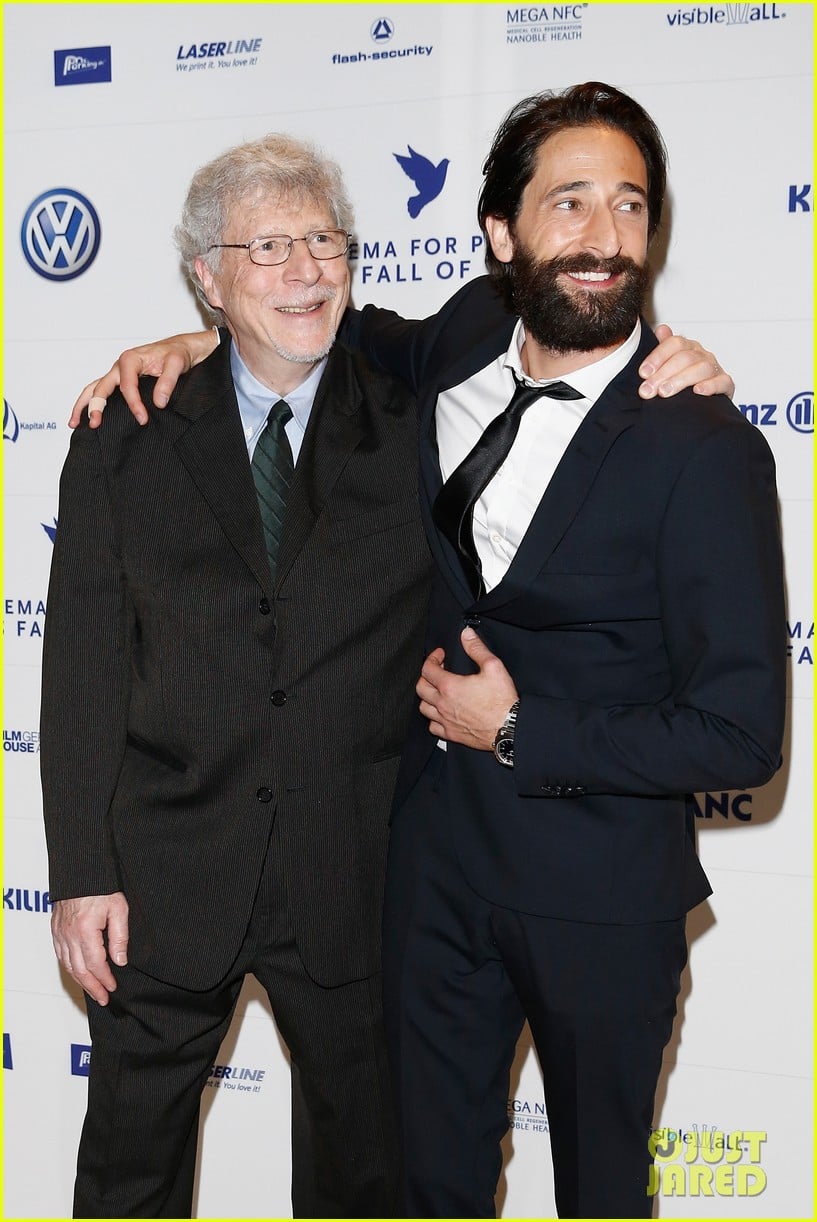 Adrien Brody Brings His Dad Along to Celebrate the Fall of the Berlin ...