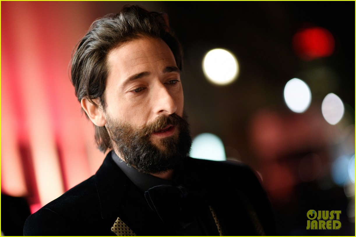 Adrien Brody & Karolina Kurkova Celebrate at the GQ Men of the Year ...