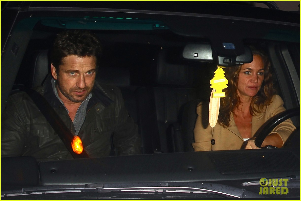 Gerard Butler Celebrates His 45th Birthday at The Little Door with ...
