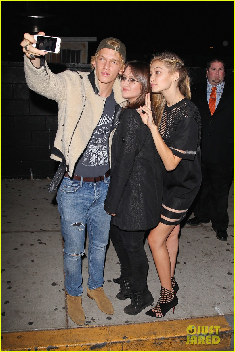 Gigi Hadid And Cody Simpson Couple Up For Miley Cyrus 22nd Birthday