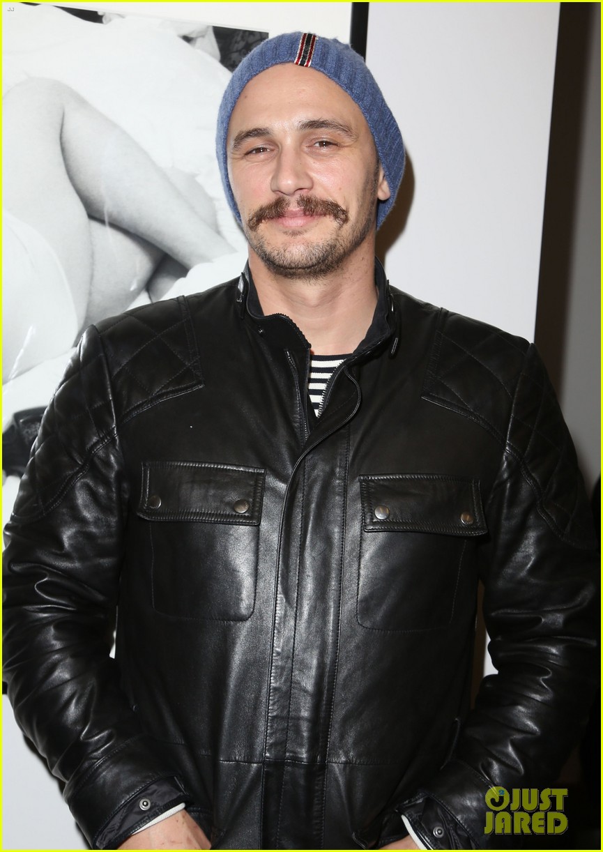 James Franco Hits Paris For His 'New Film Stills' Exhibition Opening ...