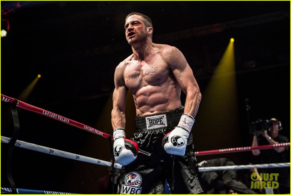 Shirtless Jake Gyllenhaal is Ripped & Unrecognizable in 'Southpaw ...