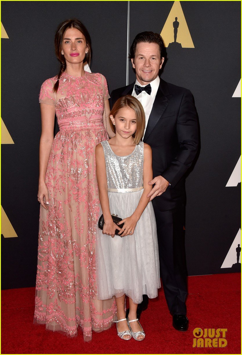 Mark Wahlberg & Wife Rhea Durham Bring Daughter Ella to Governors ...