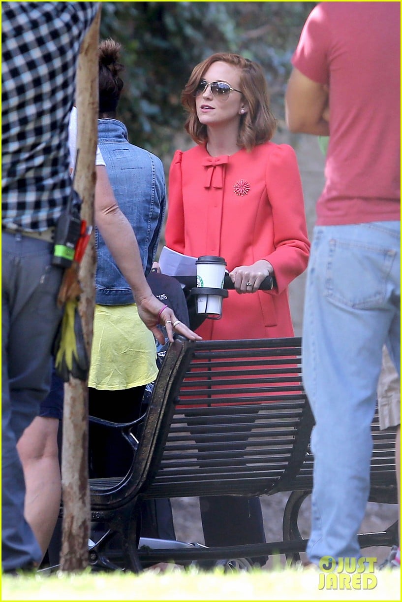 Lea Michele & Darren Criss Get Egged On Fun 'Glee' Set: Photo 3245964 ...