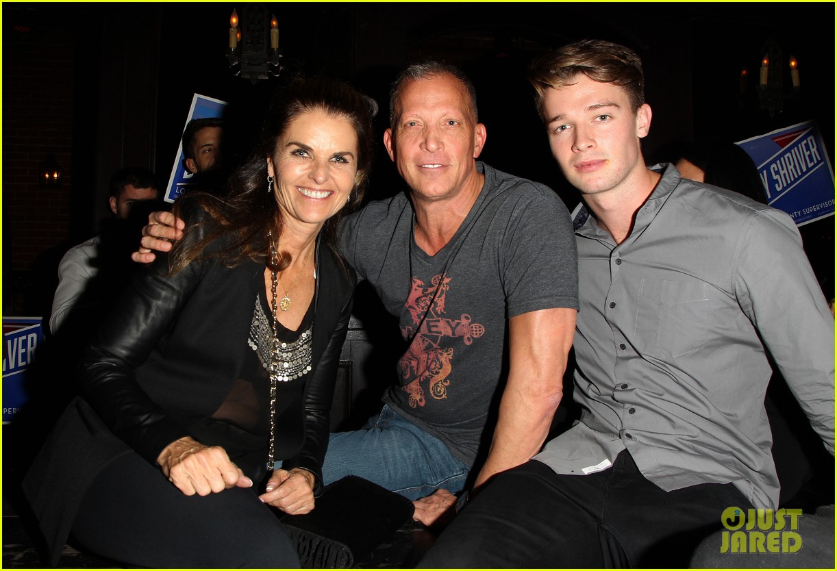 Patrick Schwarzenegger & Maria Shriver Urge People to Vote For Bobby ...