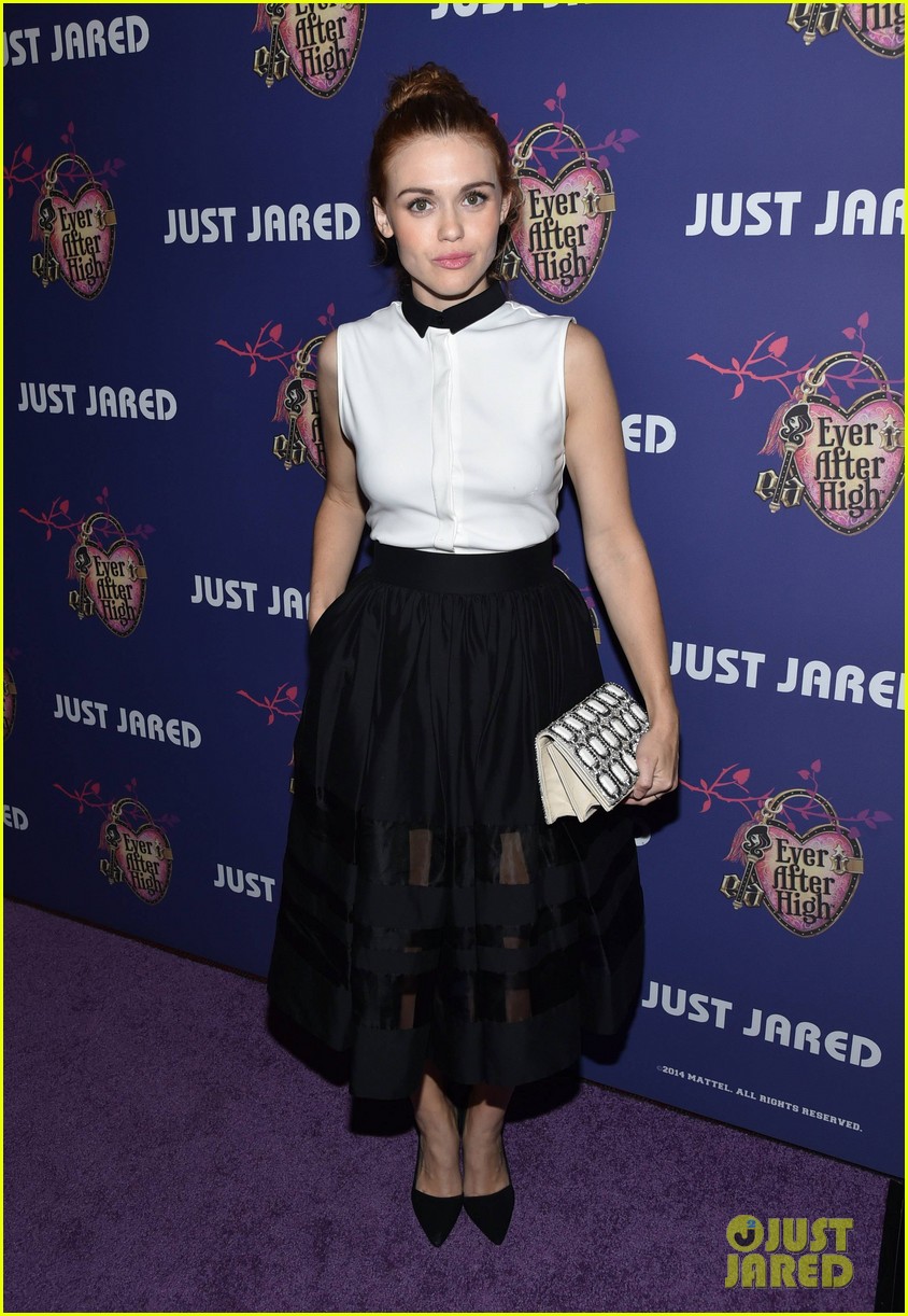 Holland Roden & Chris Zylka Bring Their Cute Dates to Just Jared's ...