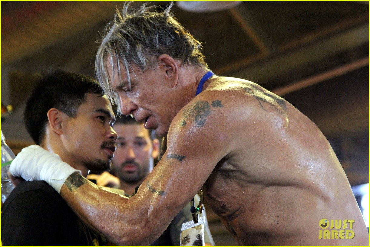 Mickey Rourke The Boxer