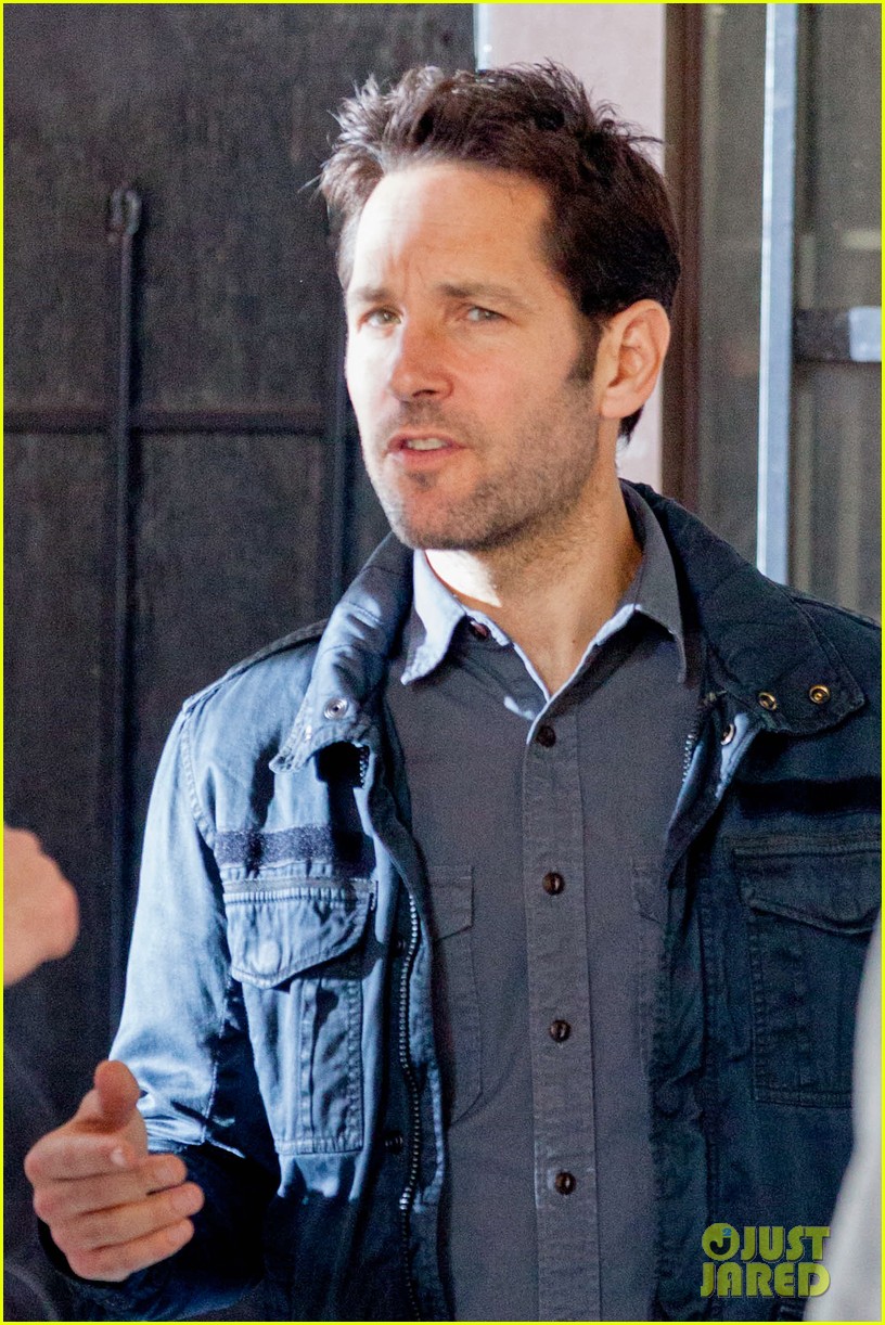 Paul Rudd On Set of 'Ant-Man' Gets Us Pumped Up for the Marvel Movie ...